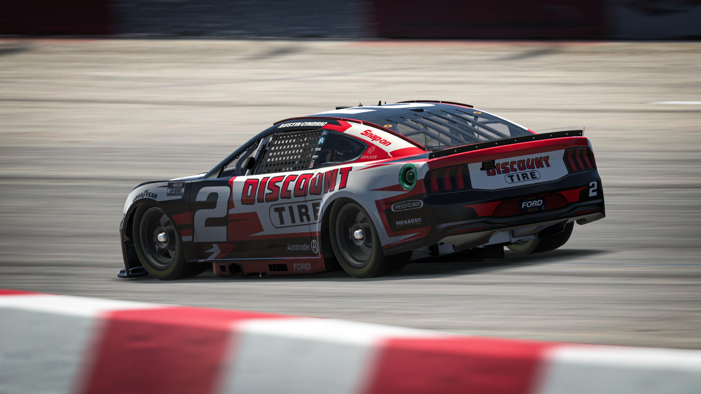 Discount Tire Fictional Cindric by Trevor Klaus - Trading Paints