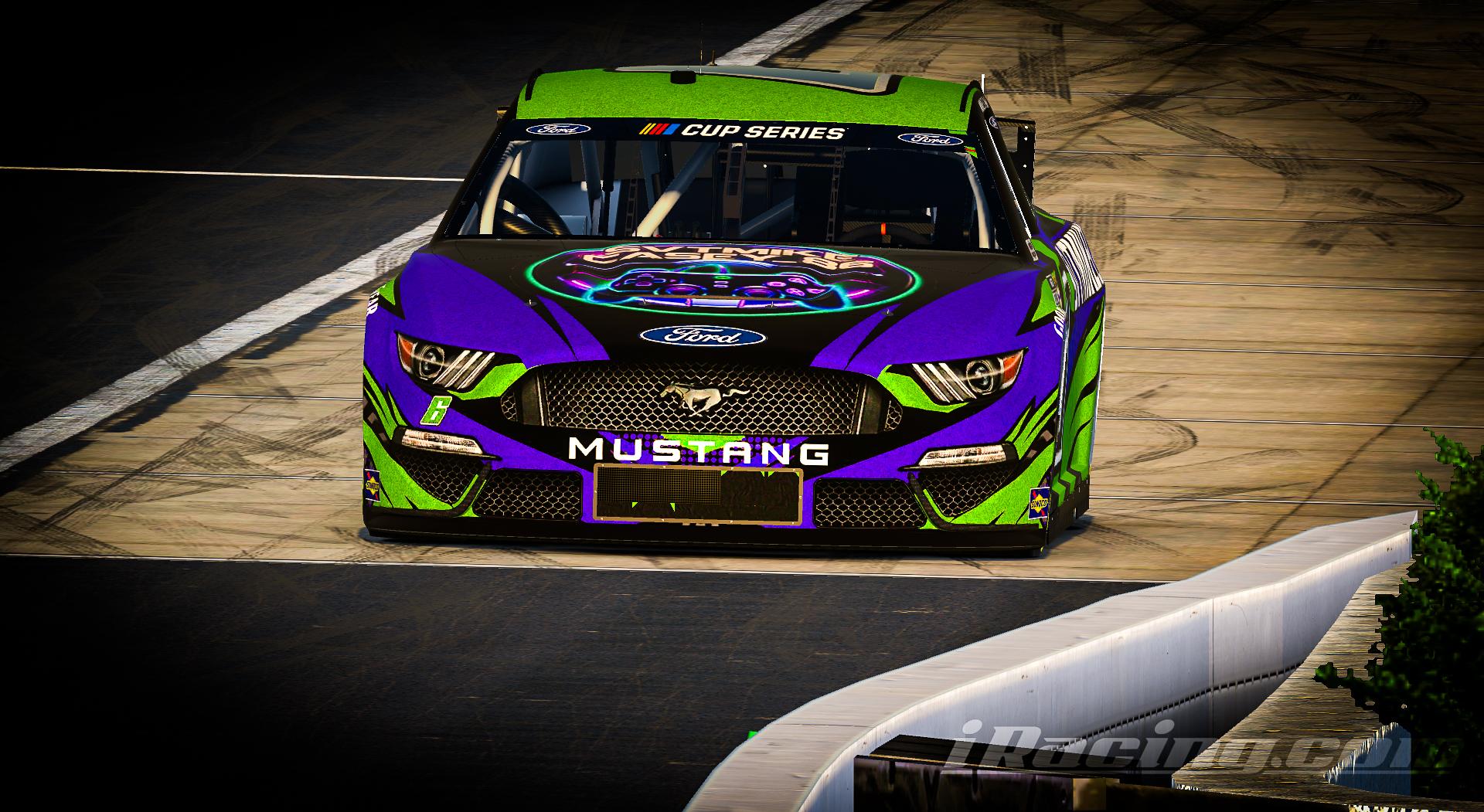 Mike Casey Gen 6 Mustang Purple & Green by Randy B. - Trading Paints