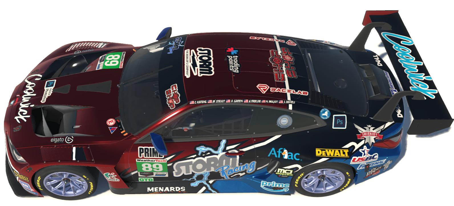 STORM Racing GT3 by Wesley Strait - Trading Paints