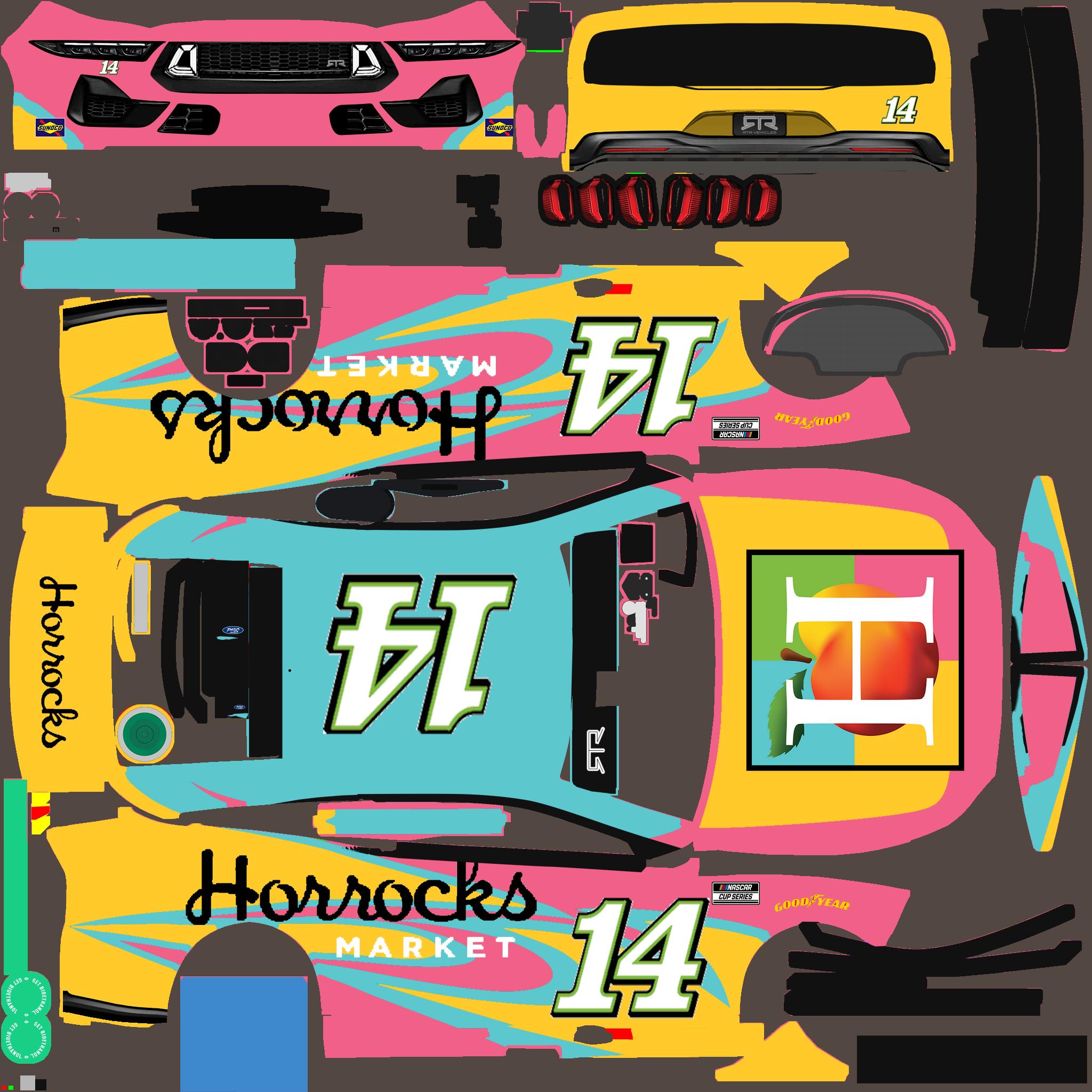Horrocks Ford Mustang Nextgen by Scott R Leonard - Trading Paints