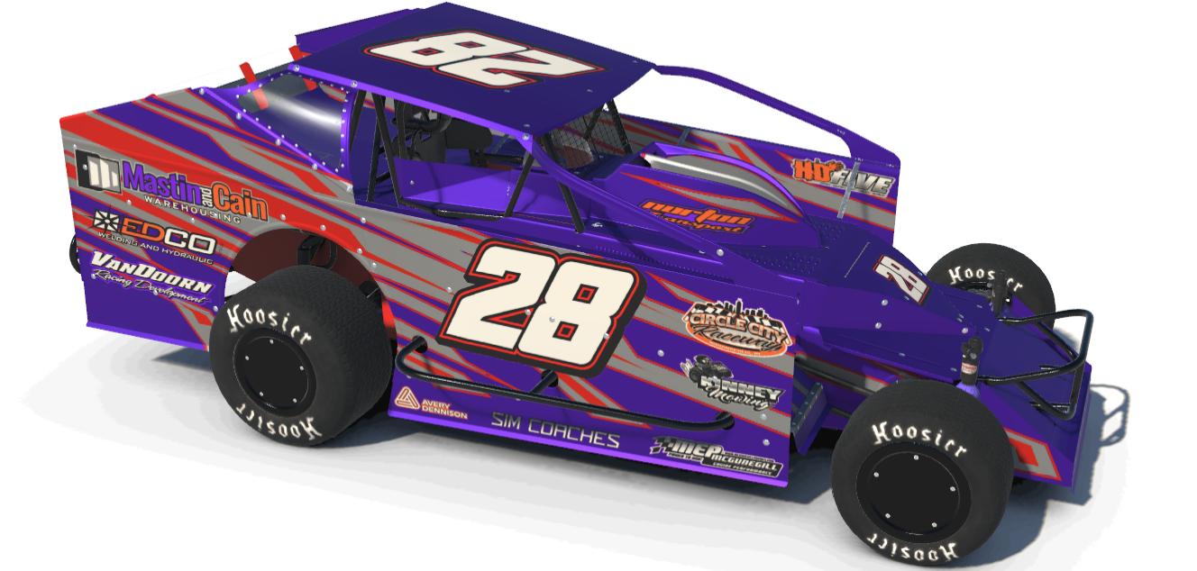 Rex Cox #28 by Ryan D Allen - Trading Paints