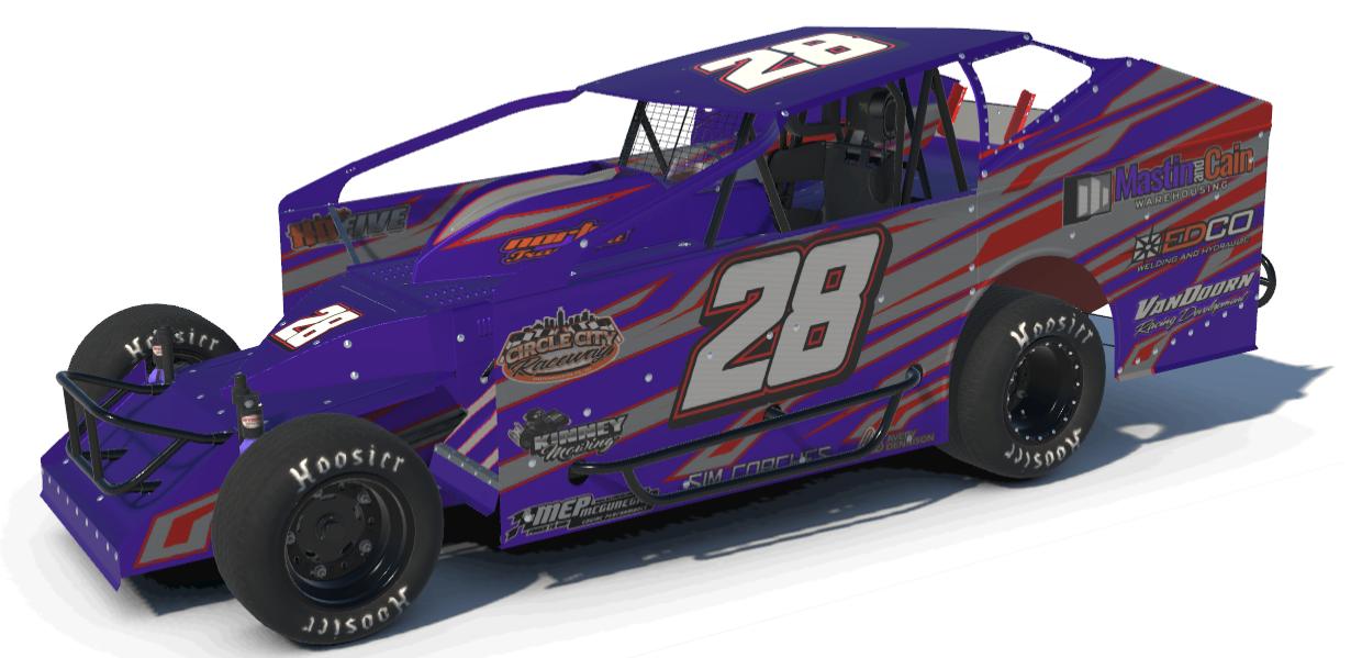 Rex Cox #28 by Ryan D Allen - Trading Paints