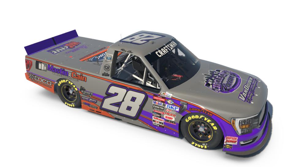 Rex Cox #28 by Ryan D Allen - Trading Paints
