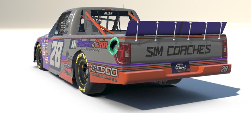 Rex Cox #28 by Ryan D Allen - Trading Paints