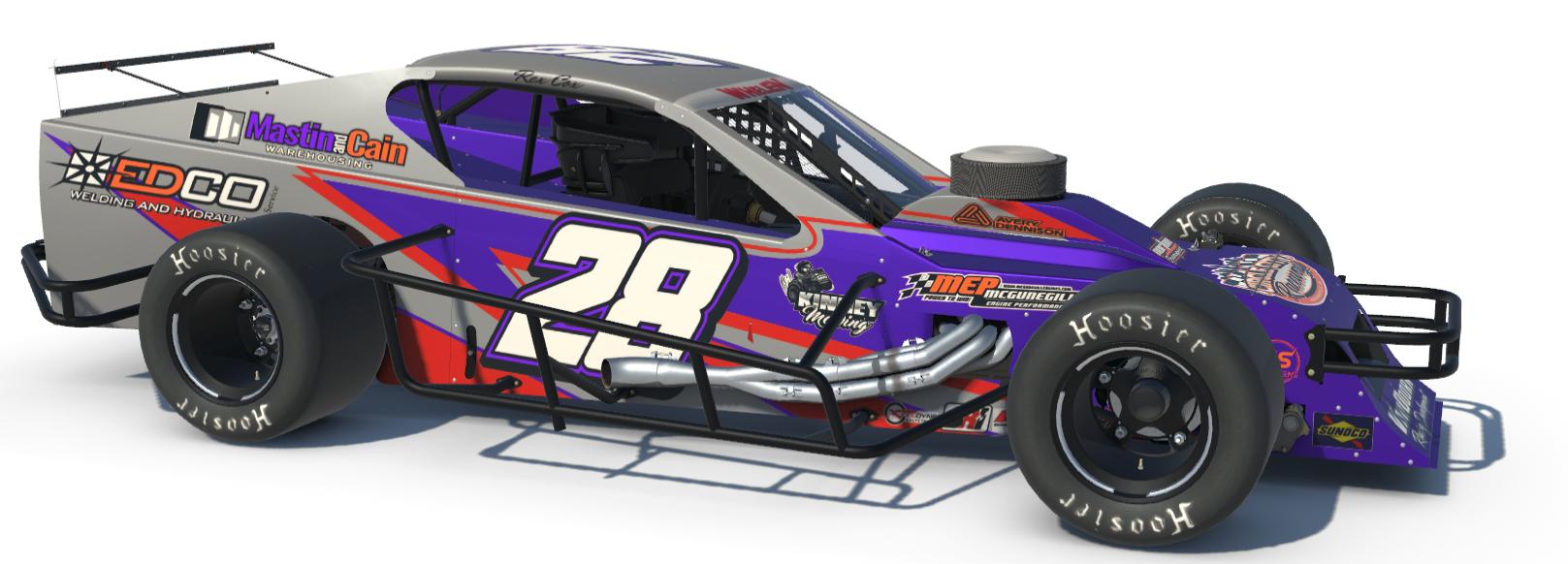 Rex Cox #28 by Ryan D Allen - Trading Paints