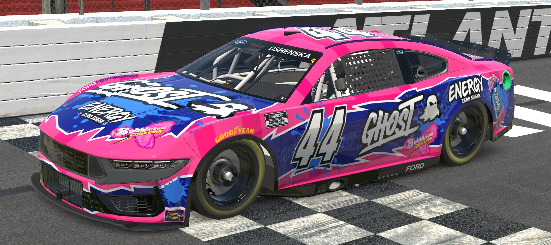 2024 Ford Mustang Nex Gen Ghost Energy Bubblicious Cotton Candy by ...