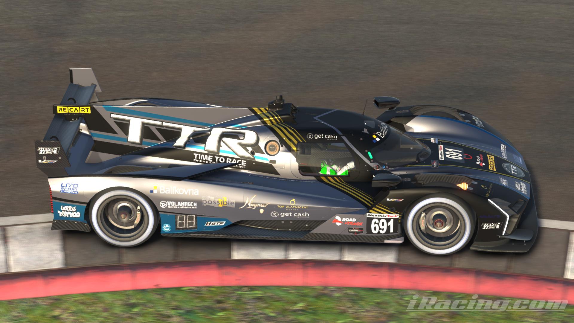 TTR Cadillac GTP Livery BLUE by Michal Kovargzhig - Trading Paints