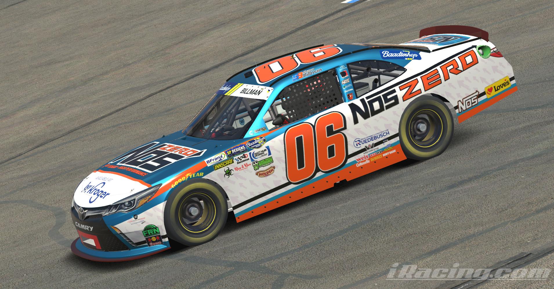 #06 Nos Zero Camry (Custom #06) by Shawn Billman - Trading Paints