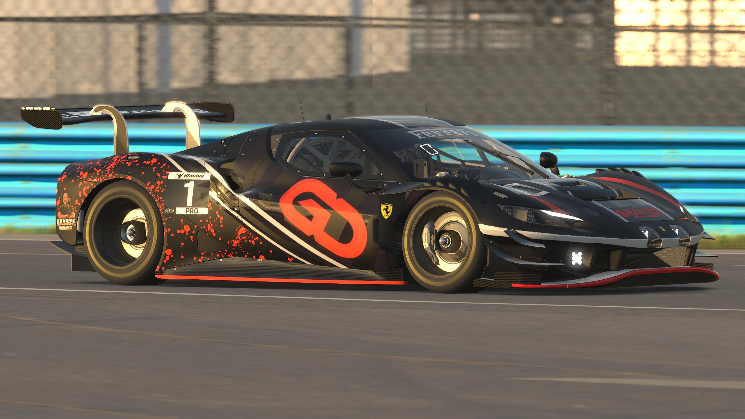 Grayze Dynamics - Ferrari 296 GT3 by Glenn D Jenkins - Trading Paints