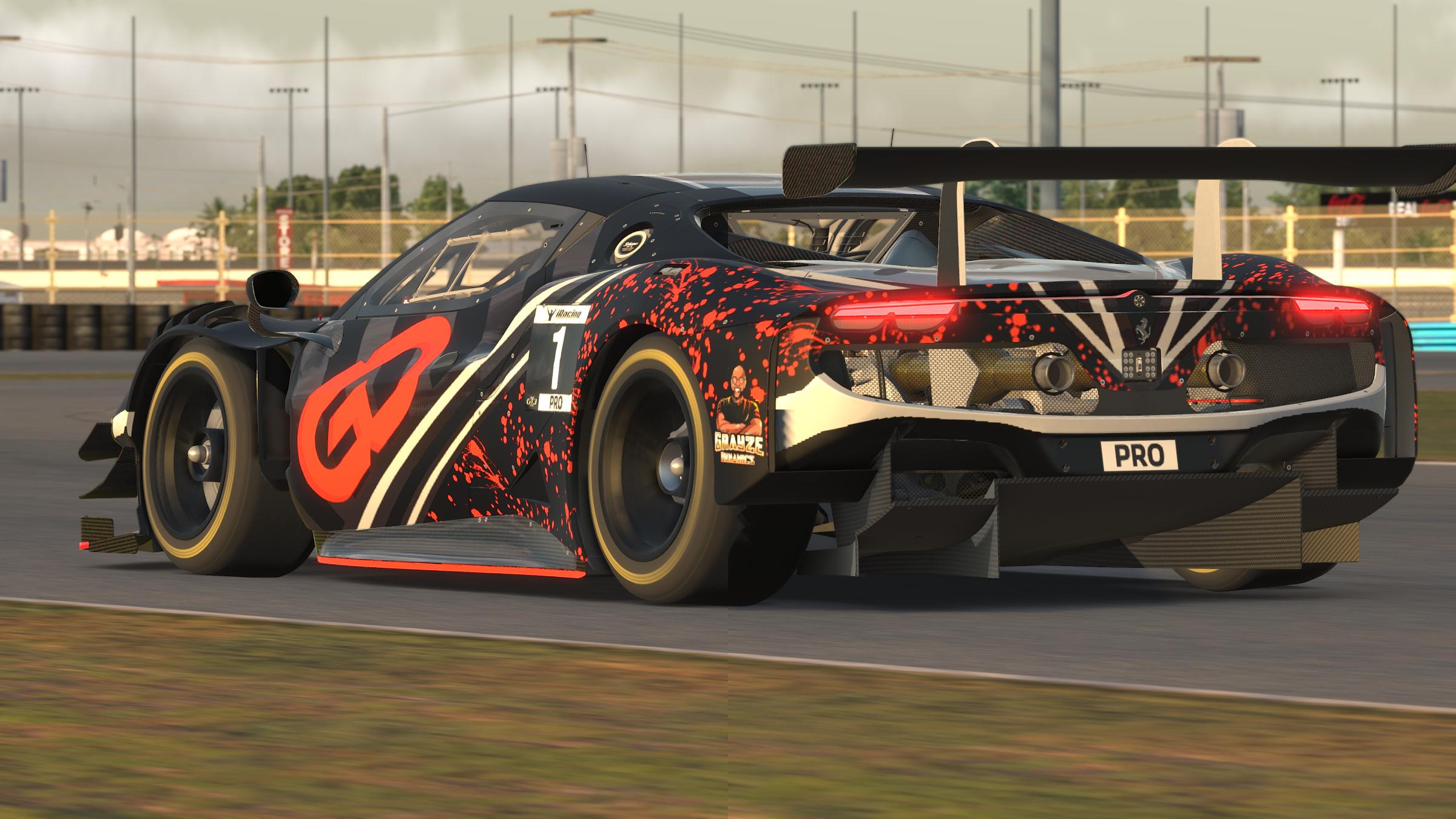 Grayze Dynamics - Ferrari 296 GT3 by Glenn D Jenkins - Trading Paints