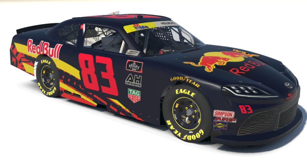 MM Clarynce Prince Red Bull Blue by Aaron M Holroyd - Trading Paints