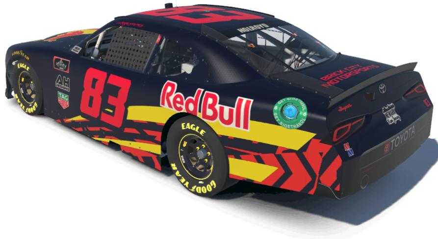 MM Clarynce Prince Red Bull Blue by Aaron M Holroyd - Trading Paints