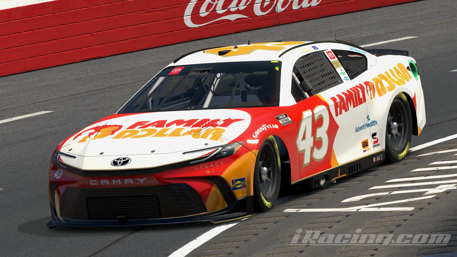 2024 Erik Jones Family Dollar Toyota Camry XSE by Leighton B Sibille ...