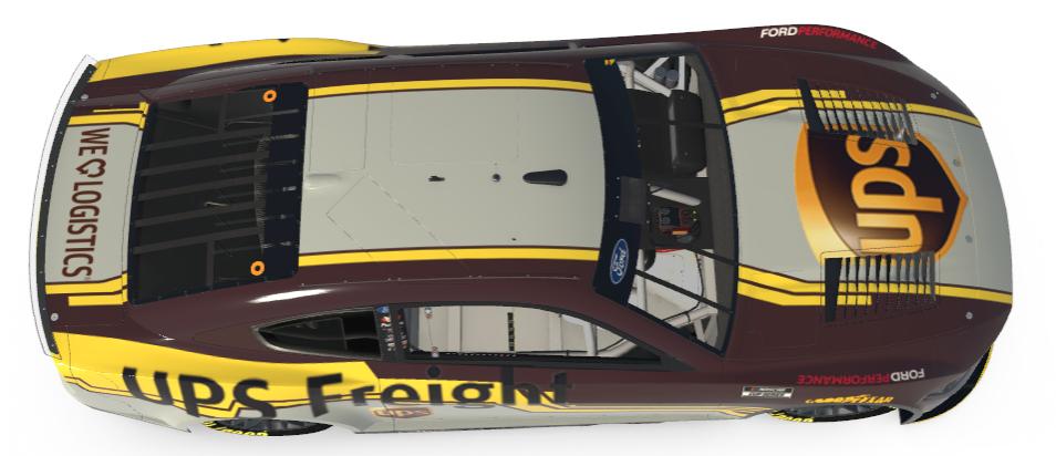 Ford Mustang Nextgen UPS 24 by Kenneth Blackmere - Trading Paints