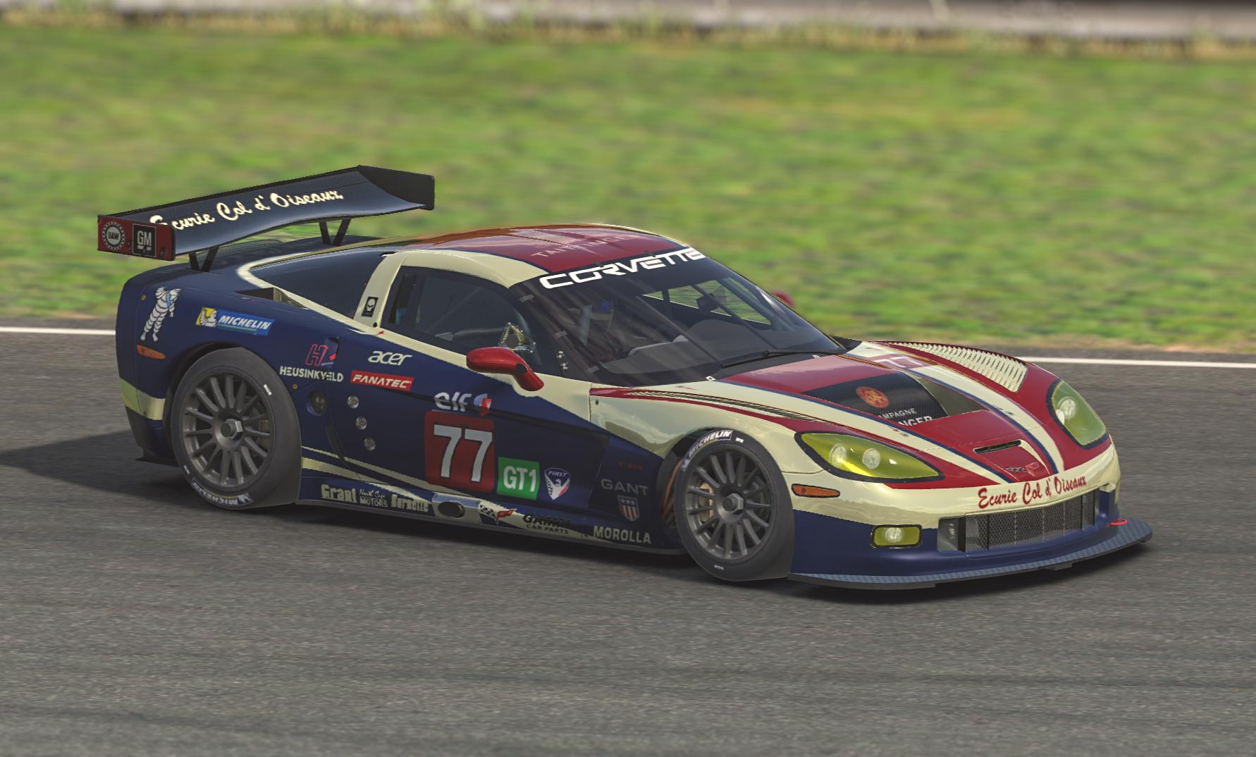 Ecurie Col dOiseaux Corvette C6r by Mike Riedner - Trading Paints