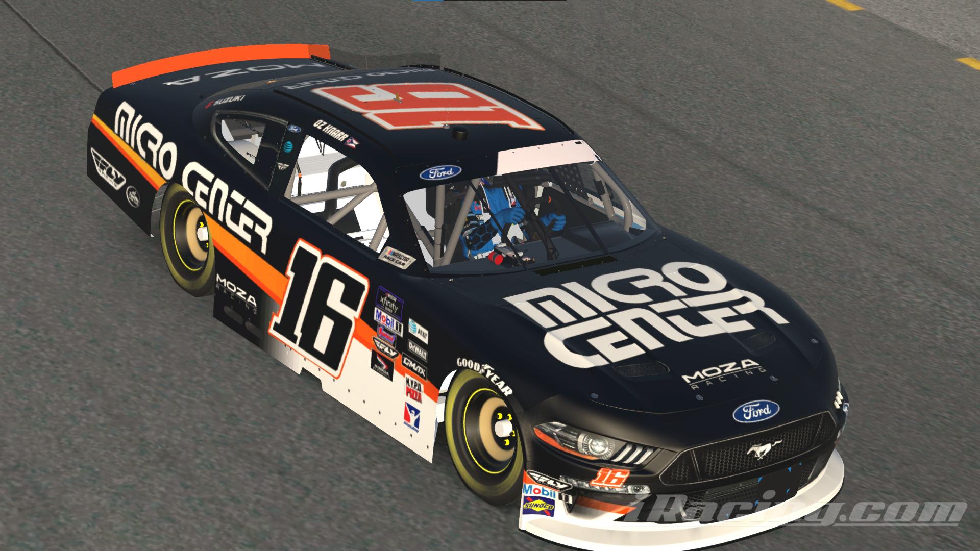 Micro Center/MOZA Racing NO # by Oz Knarr - Trading Paints