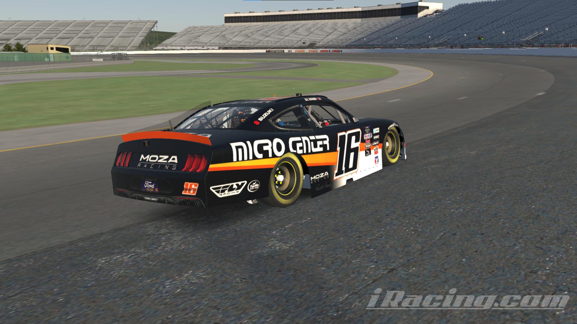 Micro Center/MOZA Racing NO # by Oz Knarr - Trading Paints