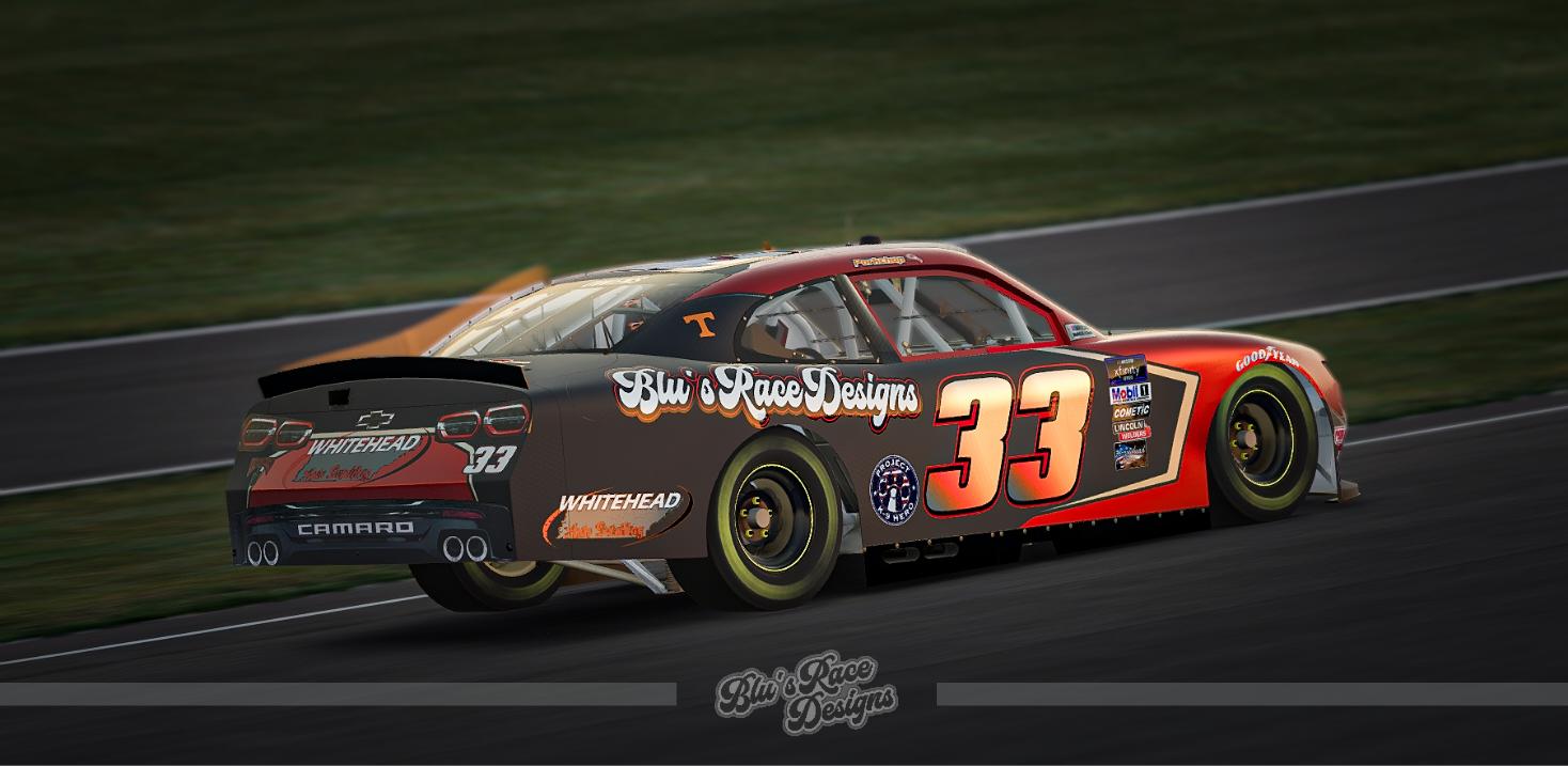 #33 Blus Race Designs Xfinity Camaro by Noah O. - Trading Paints