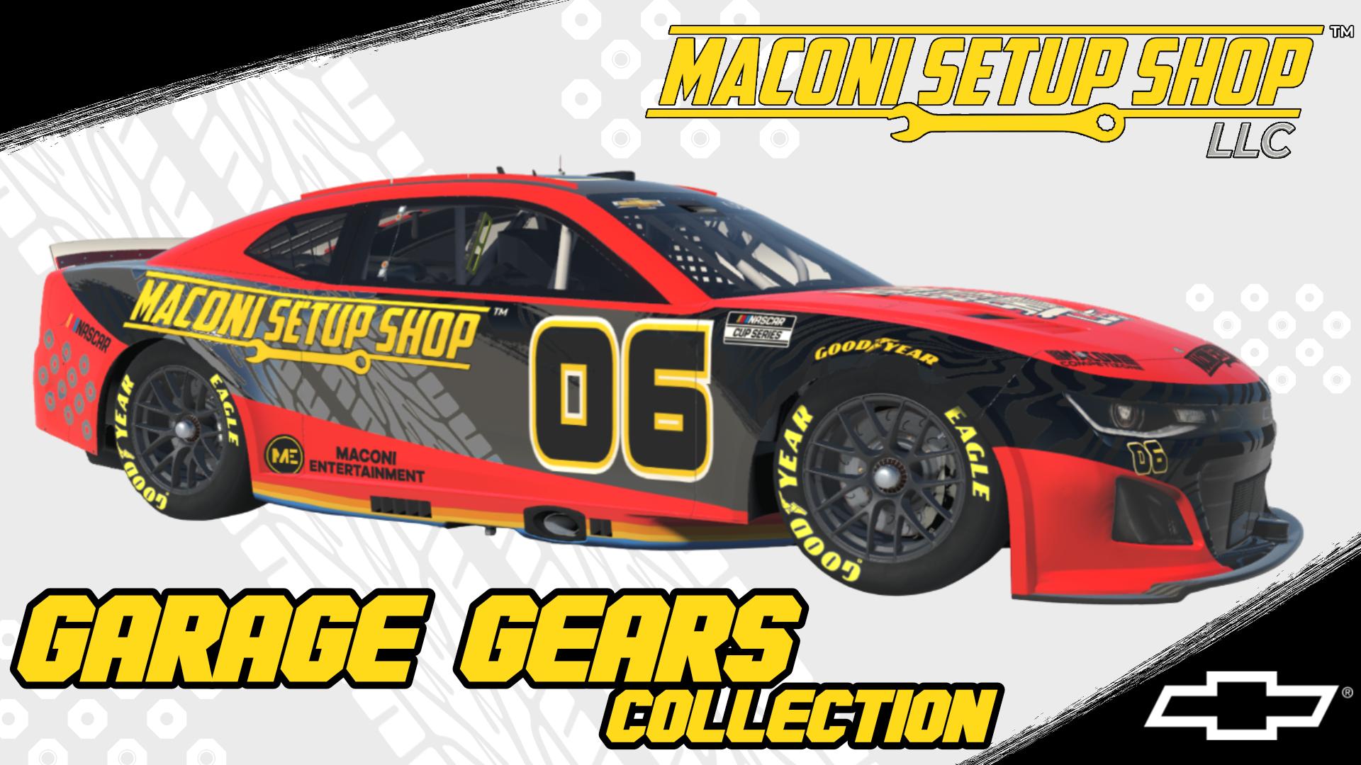 MSS Garage Gears Collection Chevy Rage Red by Zenith A. - Trading Paints