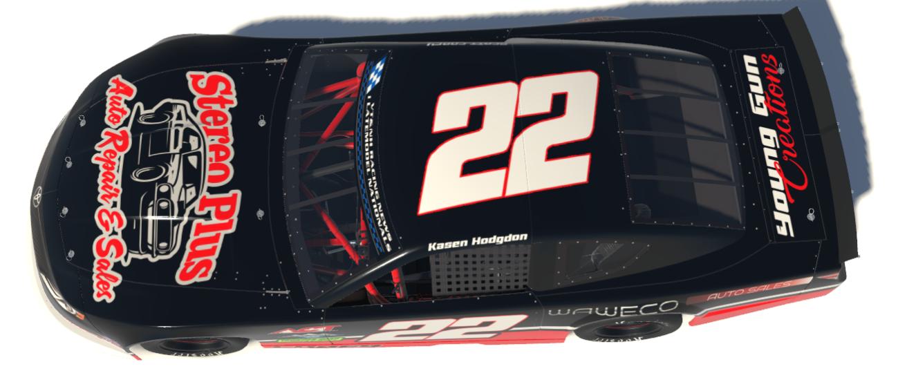 Late Model Stock 22 scott corey throw back by Aiden Young - Trading Paints