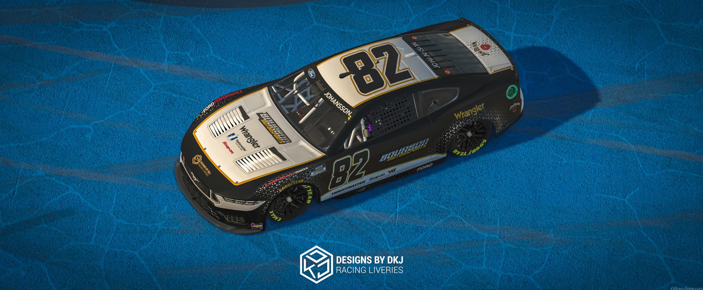 Designs by DKJ - Bourbon Motorsports Nascar Cup Series Next Gen Ford ...