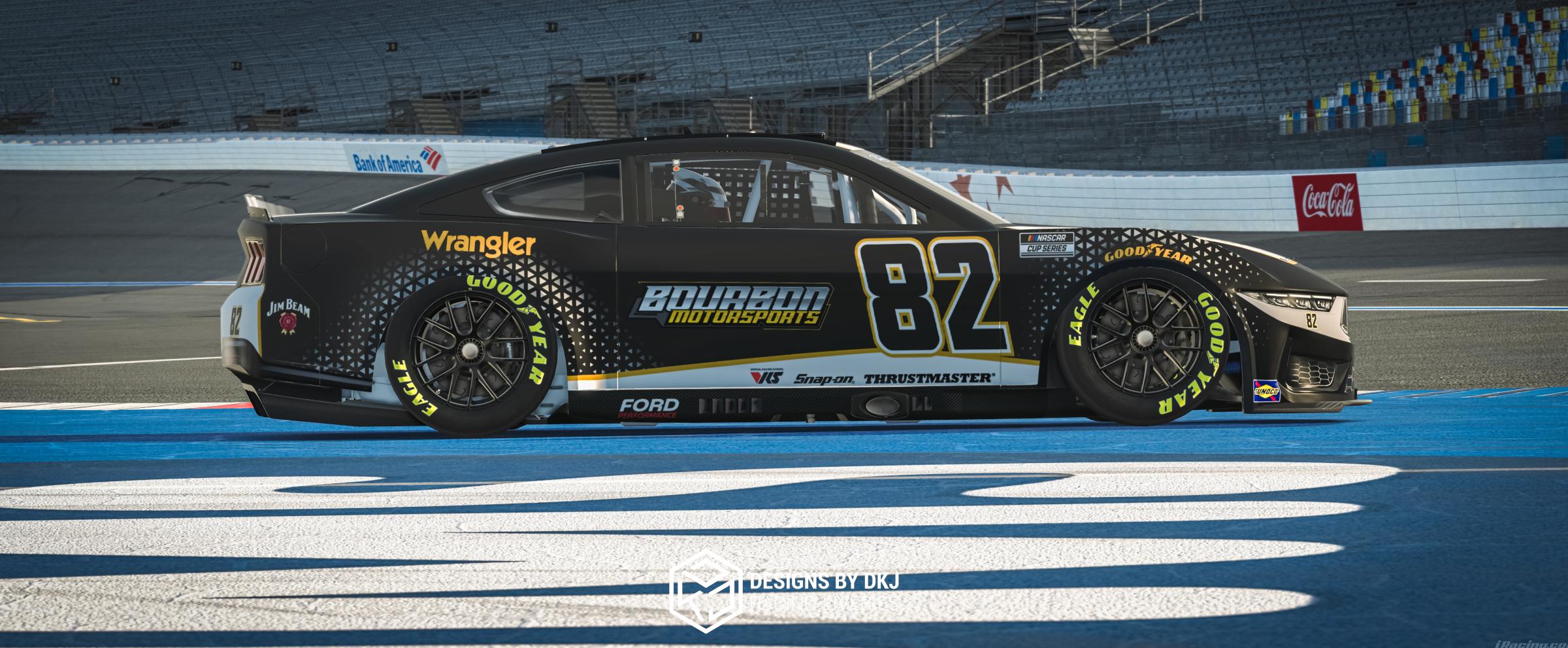 Designs by DKJ - Bourbon Motorsports Nascar Cup Series Next Gen Ford ...