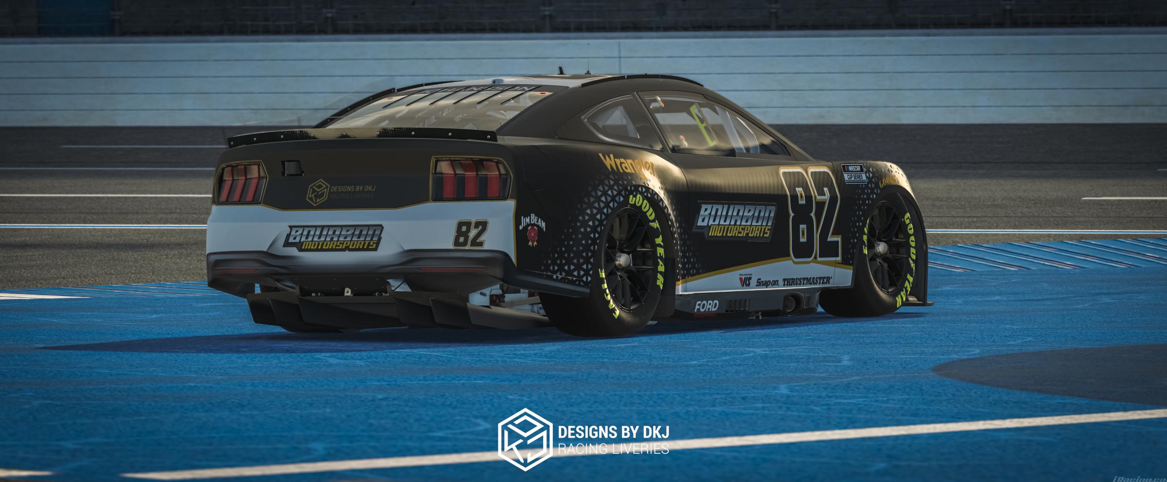 Designs by DKJ - Bourbon Motorsports Nascar Cup Series Next Gen Ford ...