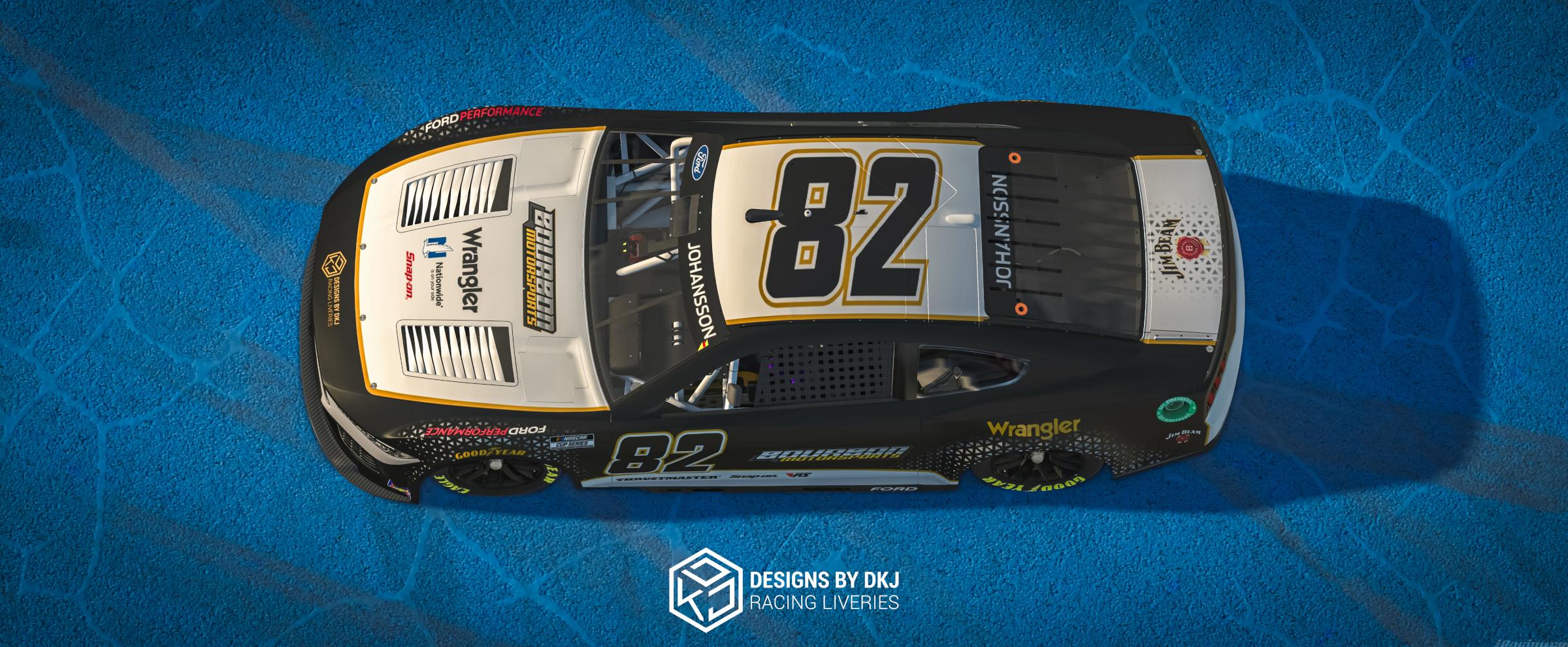 Designs by DKJ - Bourbon Motorsports Nascar Cup Series Next Gen Ford ...