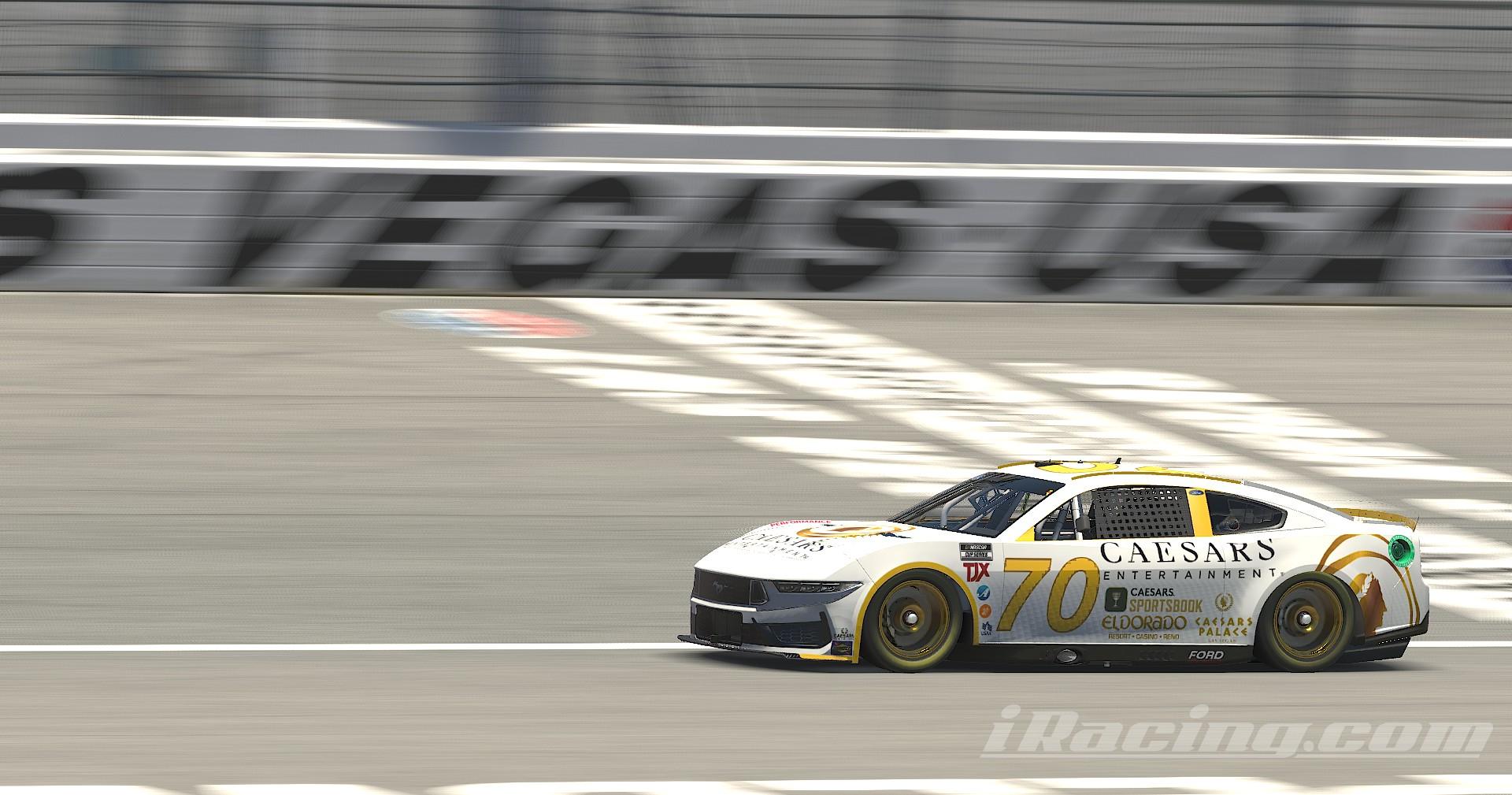 Caesars Entertainment NASCAR Next Gen Ford Mustang by William Furniss ...