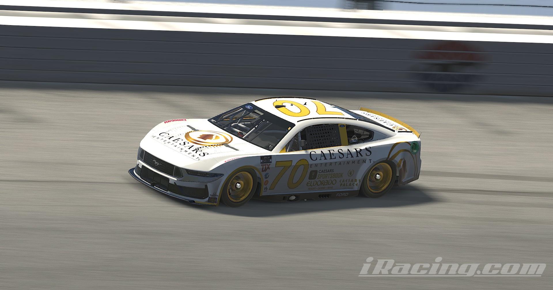 Caesars Entertainment NASCAR Next Gen Ford Mustang by William Furniss ...