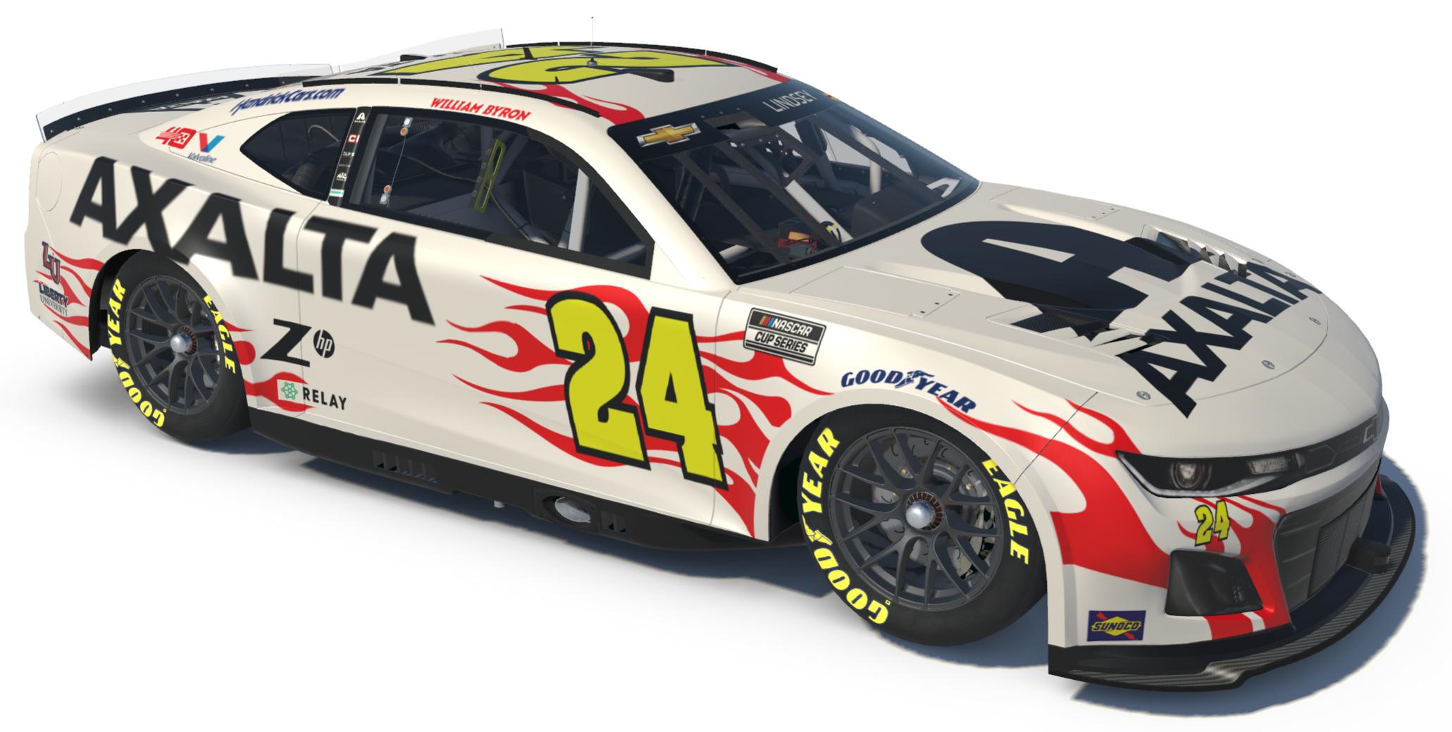 Axalta Daytona 2024 by Bryan Lindsey - Trading Paints