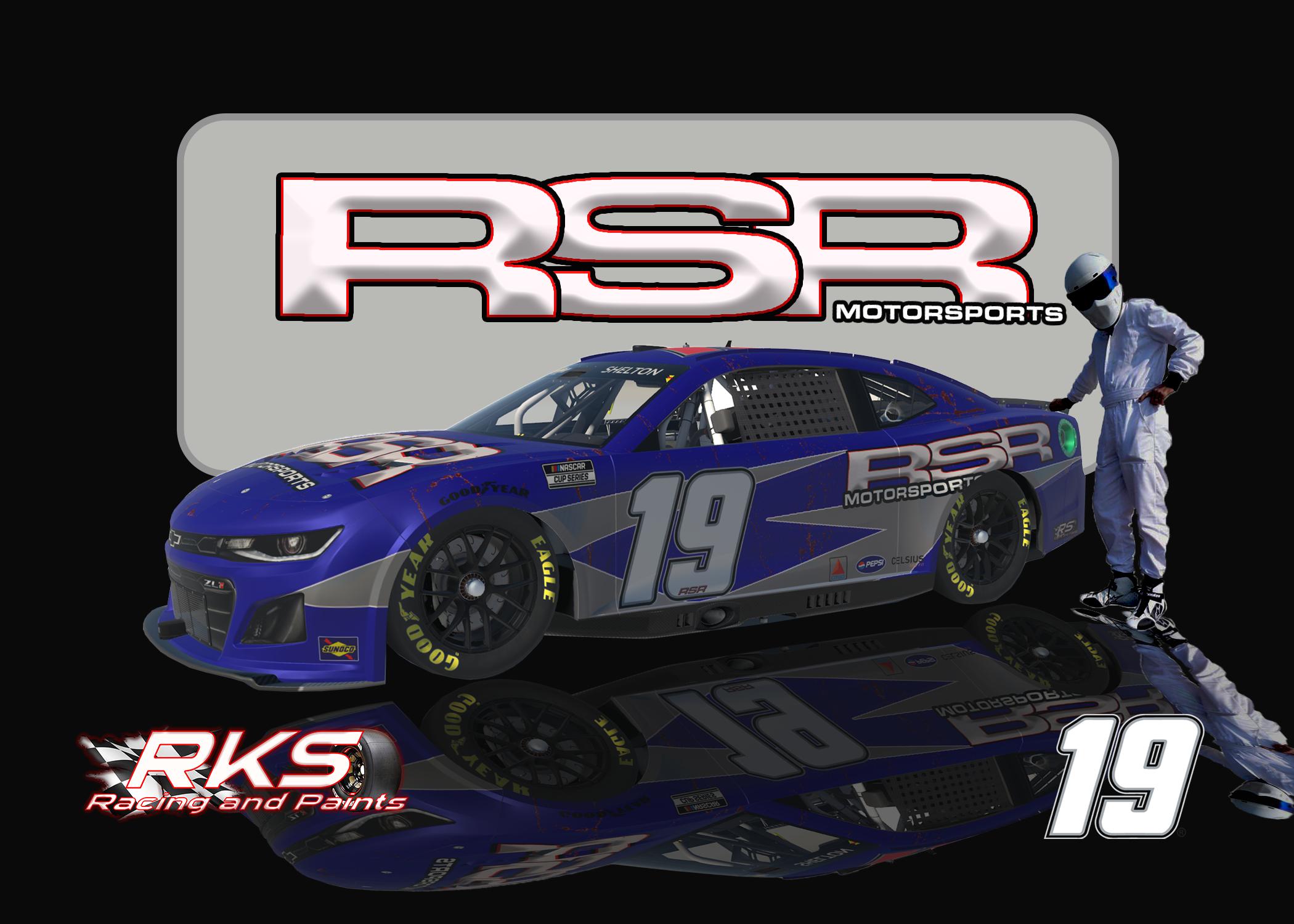 RSR 19 blue and red by Roger S. - Trading Paints