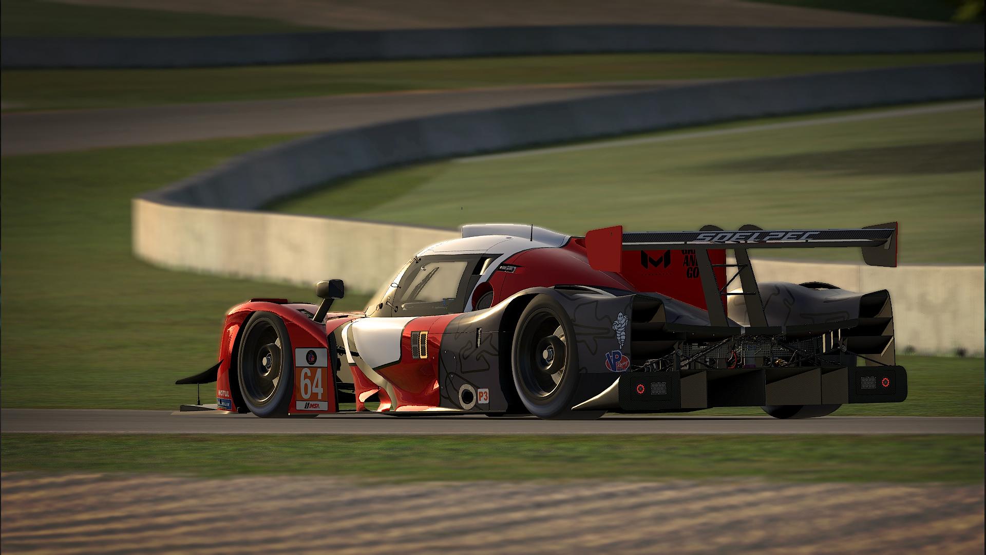 Rob Clark Community LMP3 Red by Dakota Knapp - Trading Paints