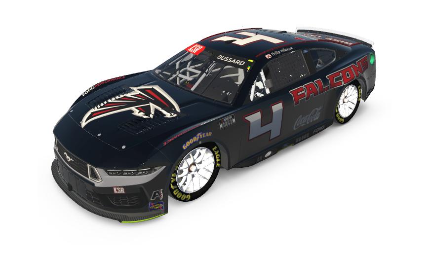 Wilkinson - Falcons Ford Mustang 4 by Brian Bussard - Trading Paints