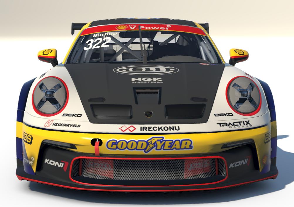 Hella Goodyear Tractix Racing Porsche GT3 Cup 992 by Adam Burhop ...