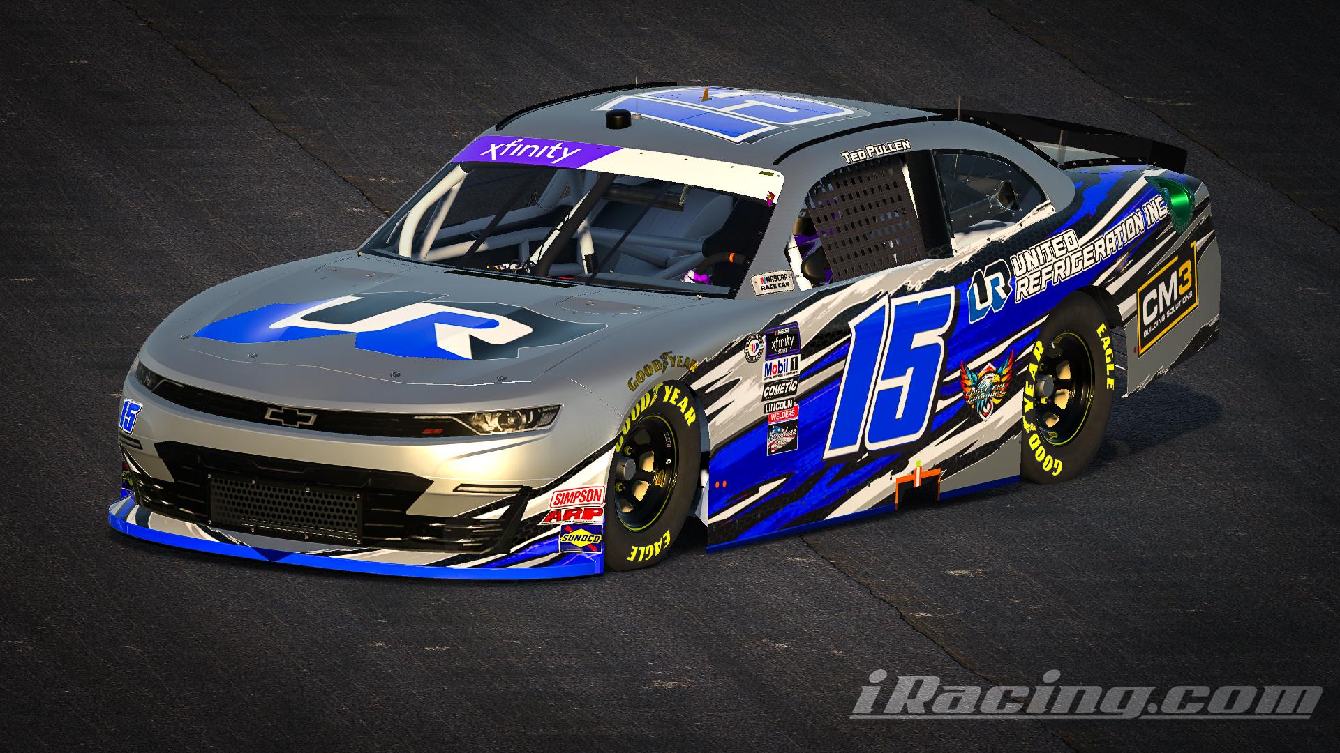 Ted Pullen Xfinity Camaro Blue by Randy B. - Trading Paints