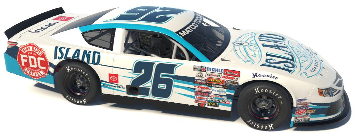 Sam Hunt Racing Island Coastal Lager Toyota 26 by Joseph Segalla ...