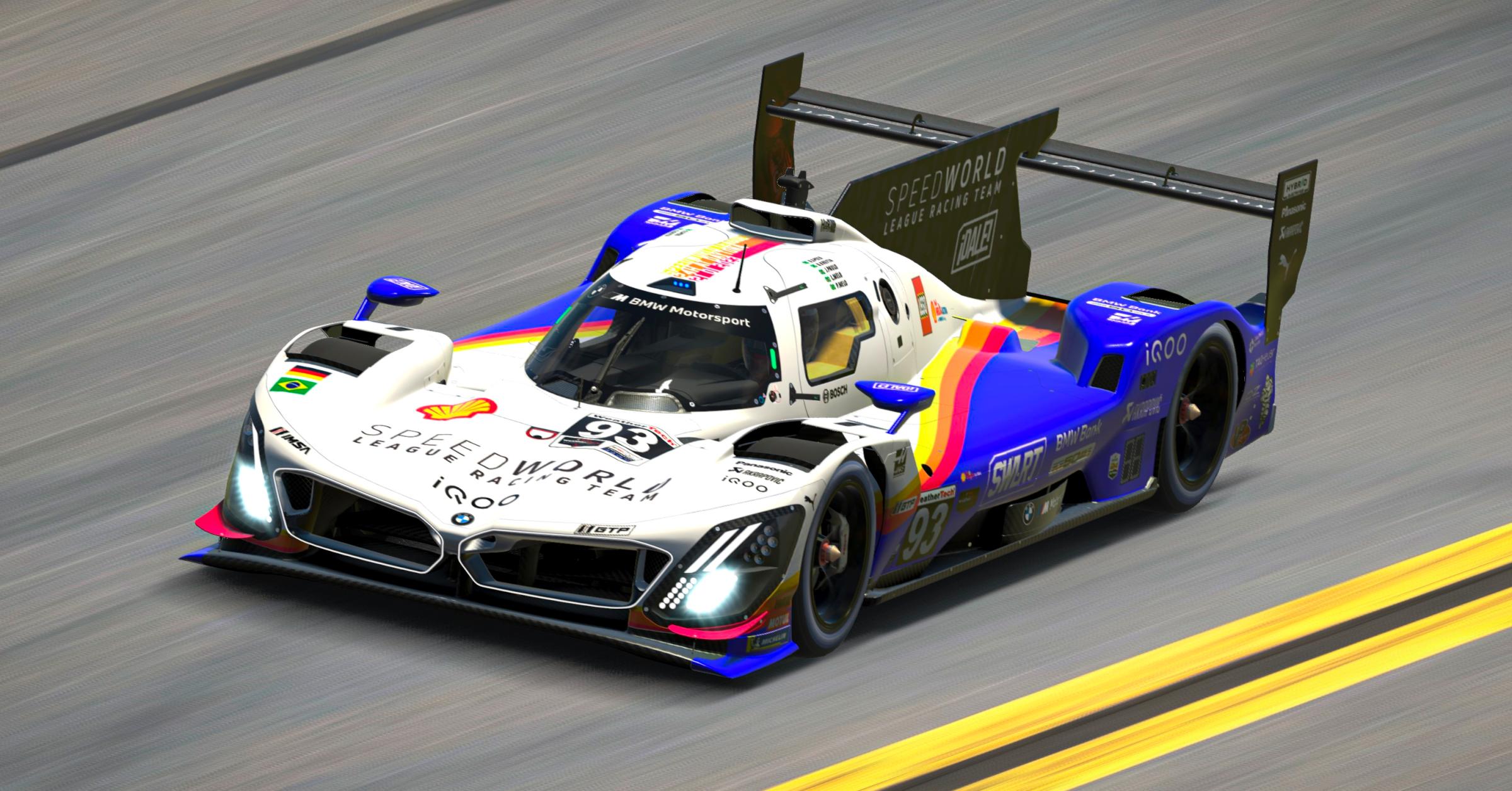SWLRT 2023 Daytona 24H BMW GTP by Pedro S Melo - Trading Paints