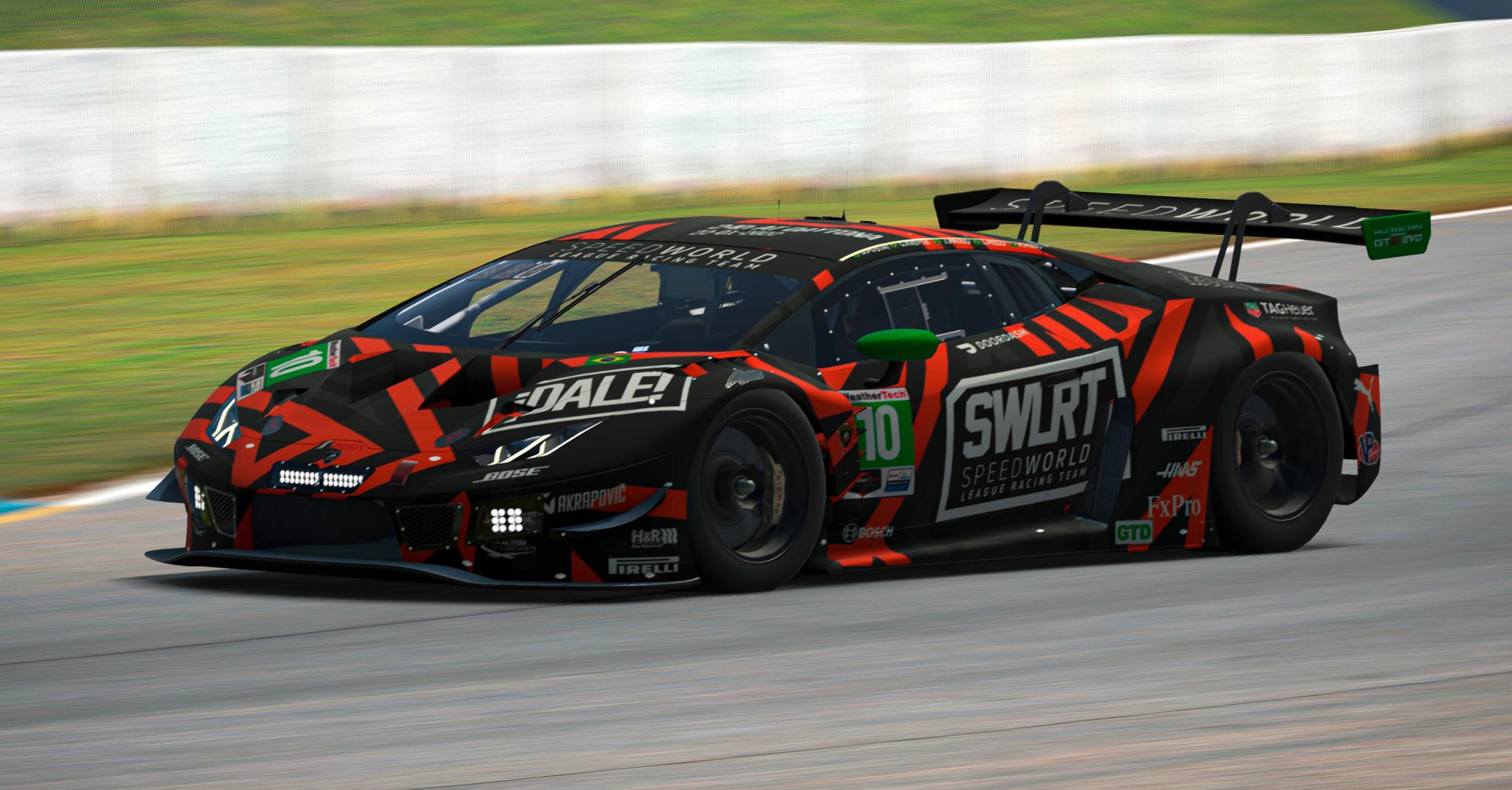 SWLRT Lambo GT3 Spiked Orange Daytona 24h 2022 by Pedro S Melo ...