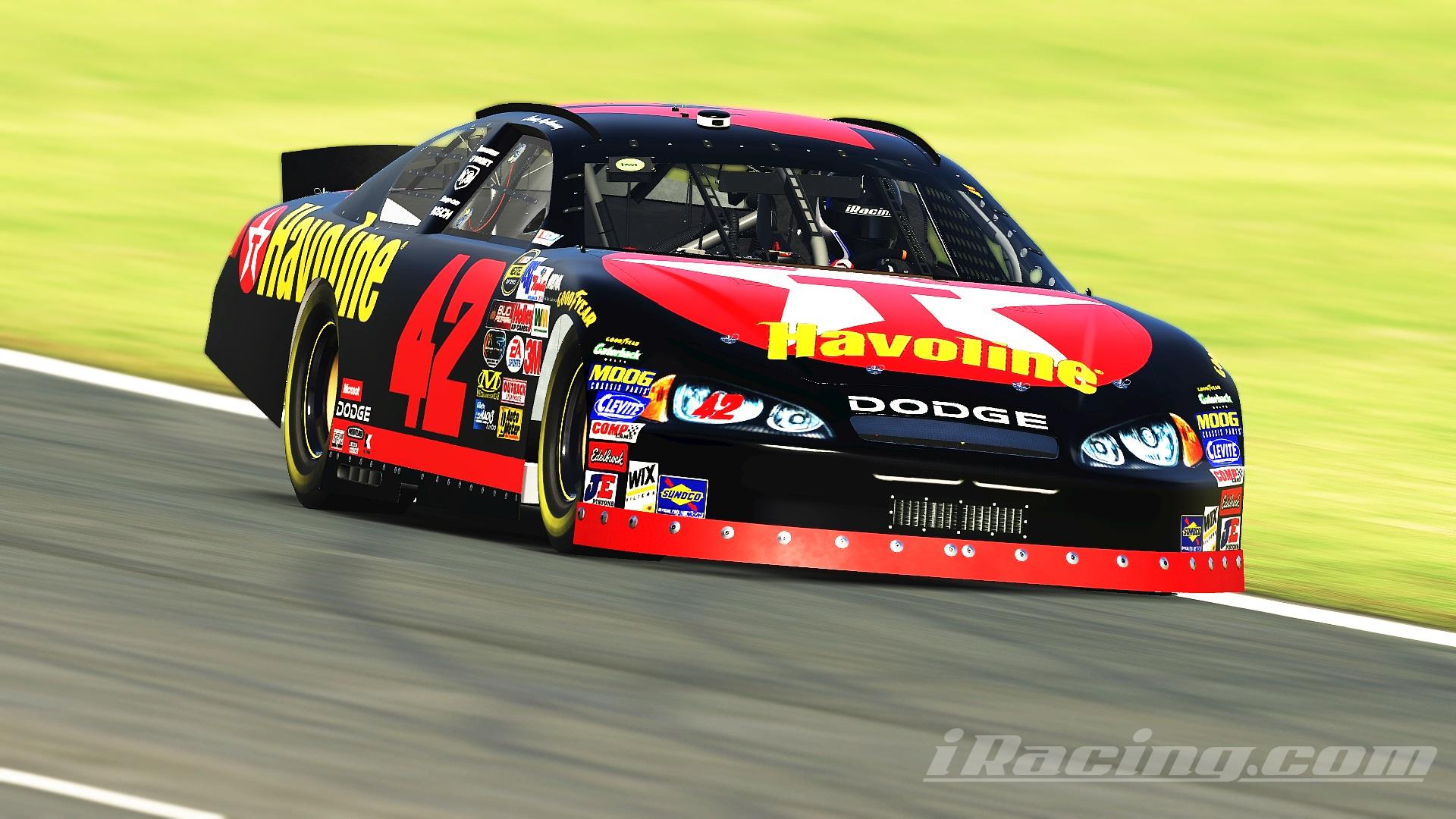 #42 Jamie McMurray 2004 Texaco Havoline Dodge Sim Stamped Number by ...