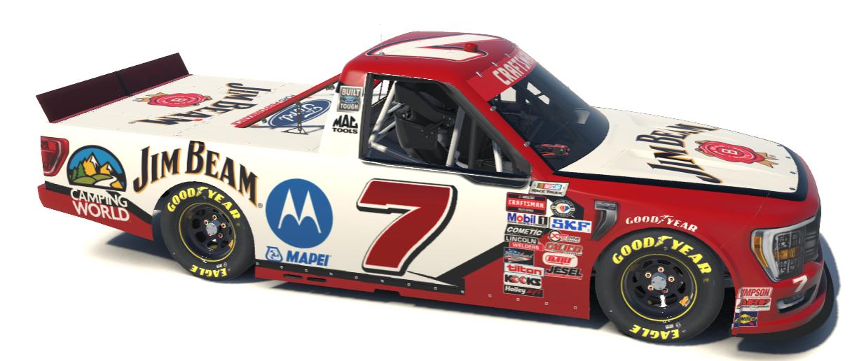 Robby Gordon Motorsports Jim Beam Ford by Joseph Segalla - Trading Paints