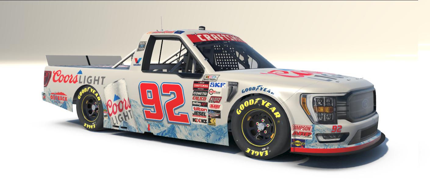 Aaron Russell 2024 Coors Light CN by Aaron Russell - Trading Paints