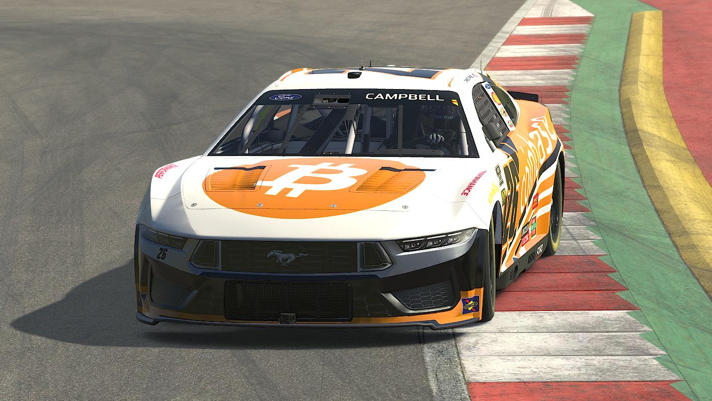 24 NextGen Mustang - Bitcoin Bitcar by Chance Campbell - Trading Paints