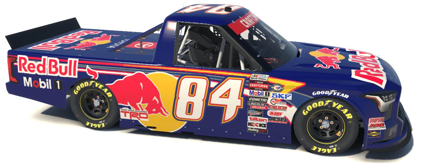 Red Bull Racing Red Bull Toyota 84 by Joseph Segalla - Trading Paints