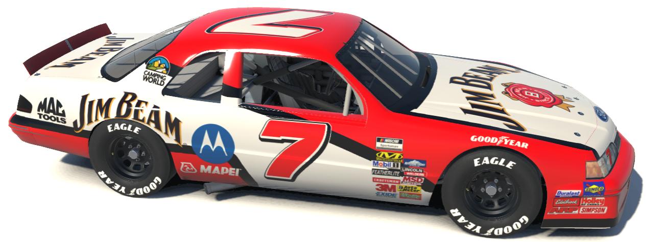 Robby Gordon Motorsports Jim Beam Ford 7 by Joseph Segalla - Trading Paints