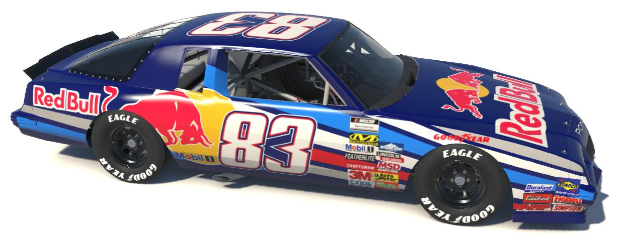 Red Bull Racing Red Bull Pontiac 83 by Joseph Segalla - Trading Paints
