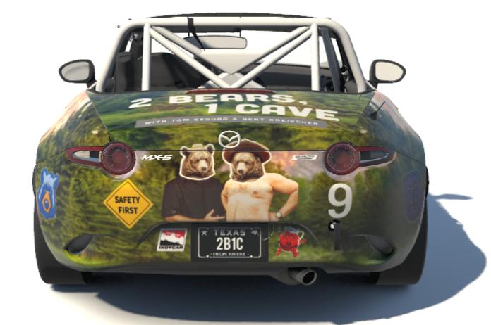 Two Bears One Cave by Sean Matteson - Trading Paints