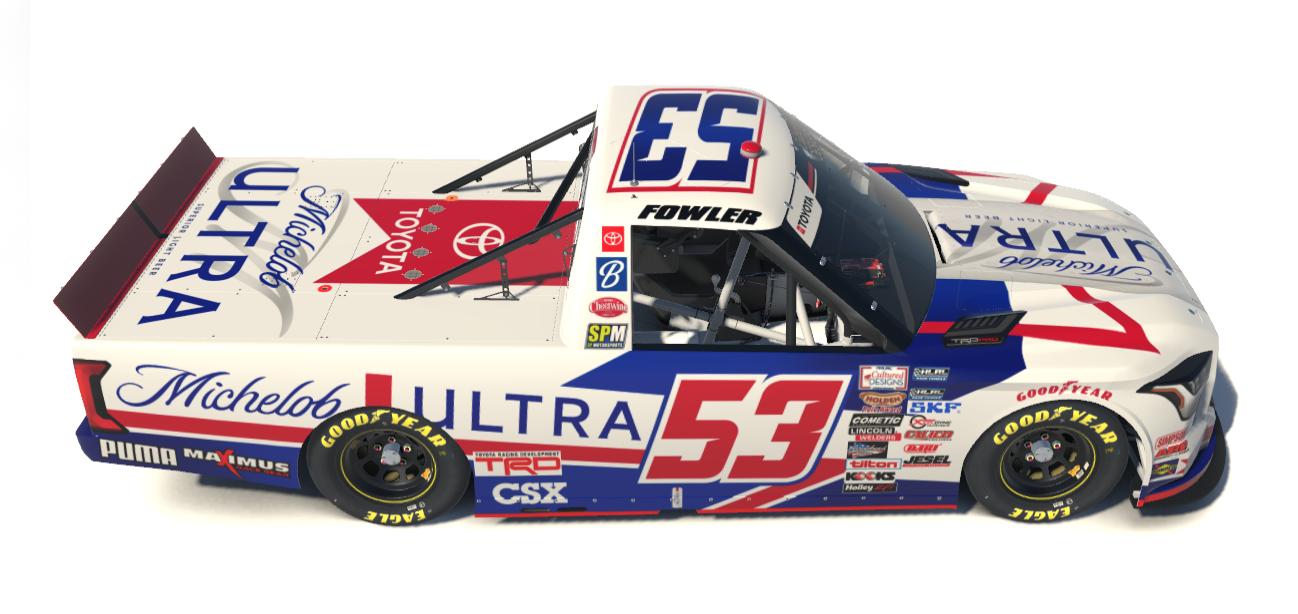 2024 Derek Fowler Alternate 1 by Scott Puckett - Trading Paints