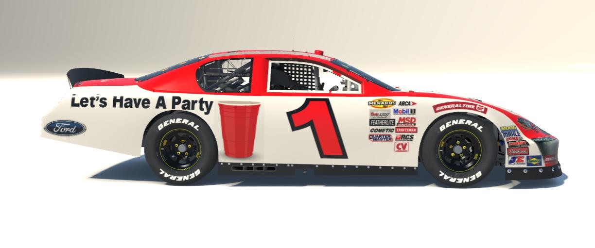 Red Solo Cup ARCA Ford Mustang by Michael M. - Trading Paints