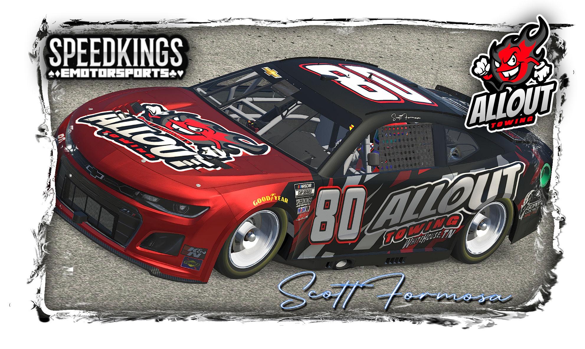 2024 Scott Formosa #80 Red Metallic Finish by Allen Marshall - Trading ...